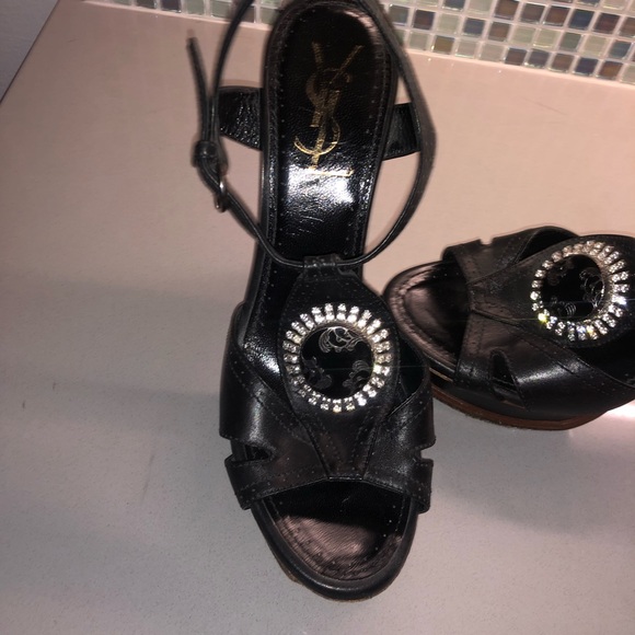 Yves Saint Laurent | Shoes | Ysl Tribute Limited Edition Rhinestone ...